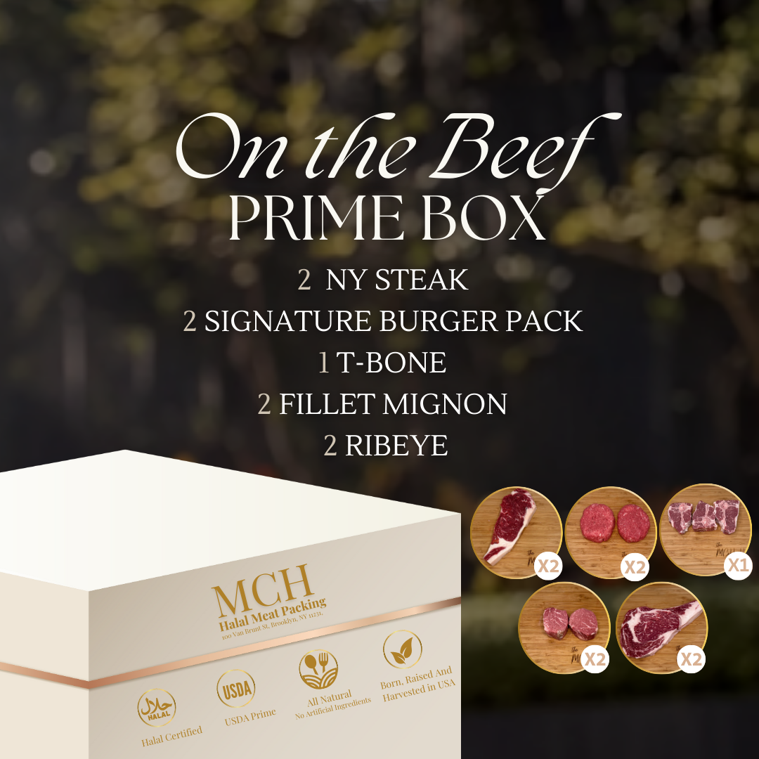 ON THE BEEF PRIME BOX – MCH Halal Meat Packing